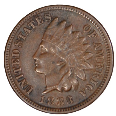 1883 Indian Head Cent ~ XF Details | eBay