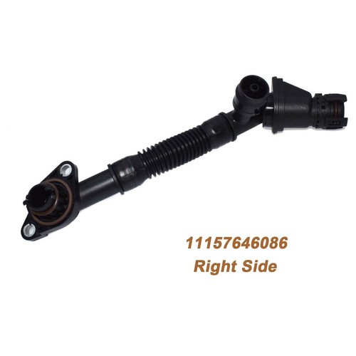 Right PCV Crankcase Vent Hose Cylinder 11157646086 For BMW X5 X6 4.4L ...