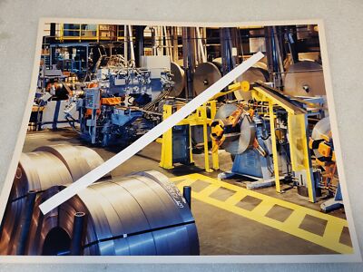 Vintage Acme Interlake Steel Mill Plant Factory View Photo 8X10 #12 | eBay