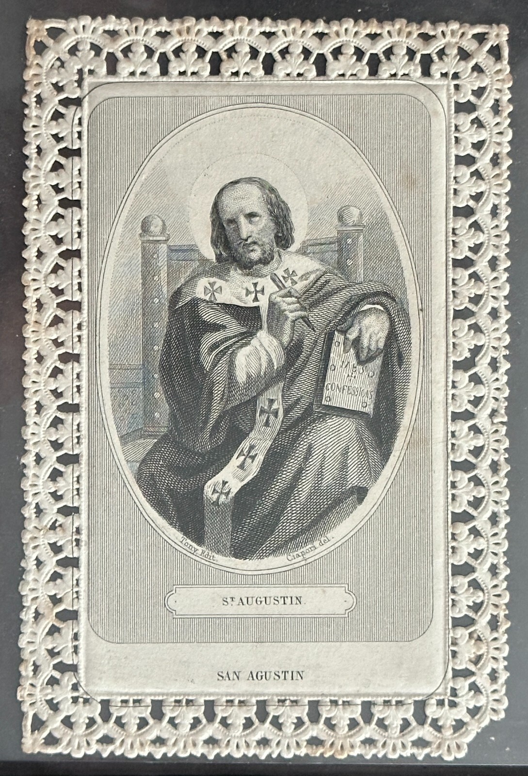 Ornament No. 572 Saint Augustin | eBay