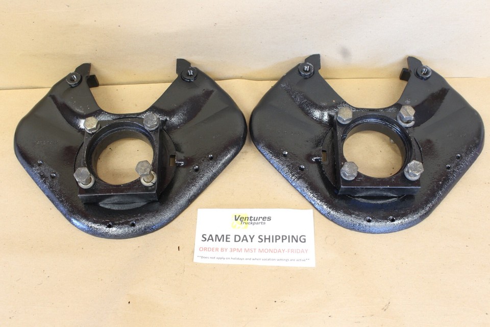 GM 14 Bolt 9.5 Rear Axle Disc Brake Conversion Kit Caliper Brackets ...