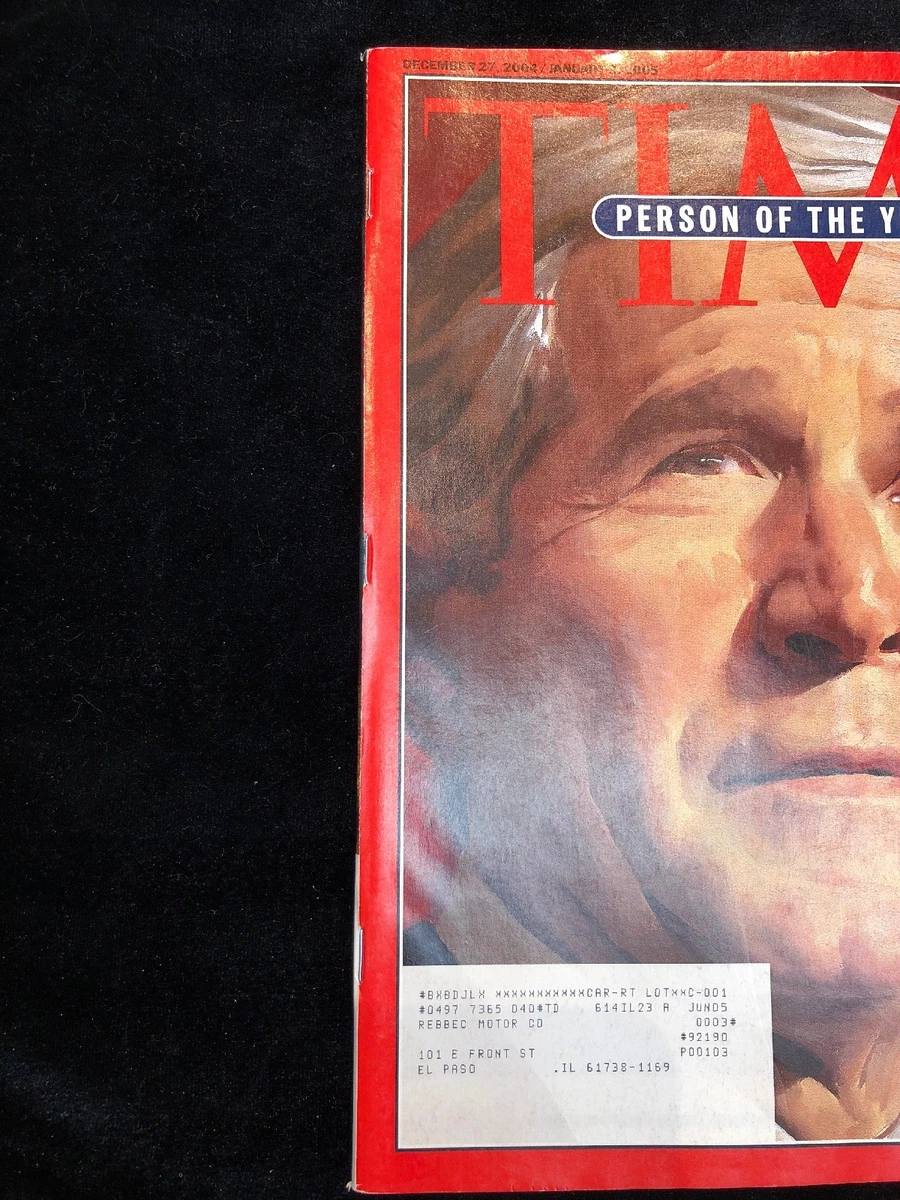 Time Magazine Person Of The Year 2004