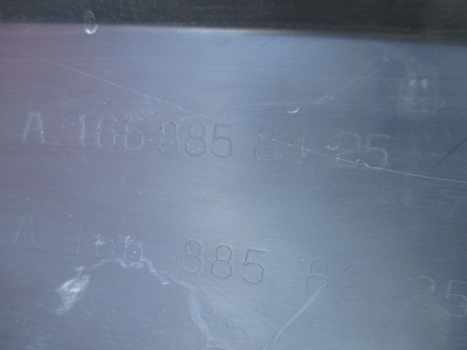 2014 Mercedes-Benz GL-CLASS REAR LOWER BUMPER COVER 1668858225 | eBay