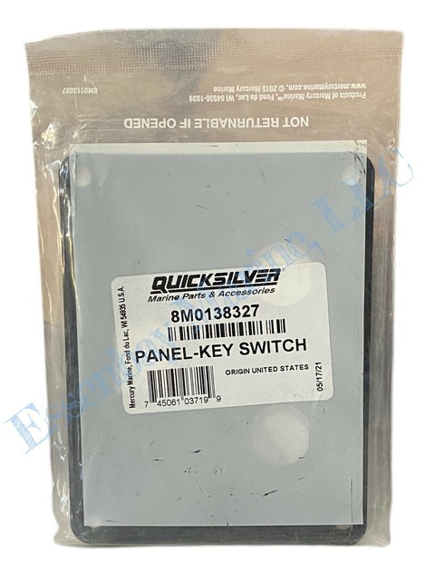 Mercury / Quicksilver Replacement Key Switch Panel | 8M0138327 for sale ...