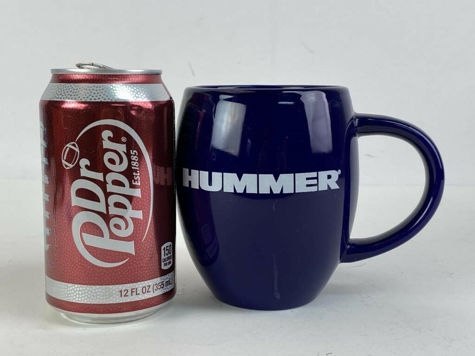 RARE Cobalt Blue HUMMER Logo Ceramic Coffee Mug | eBay
