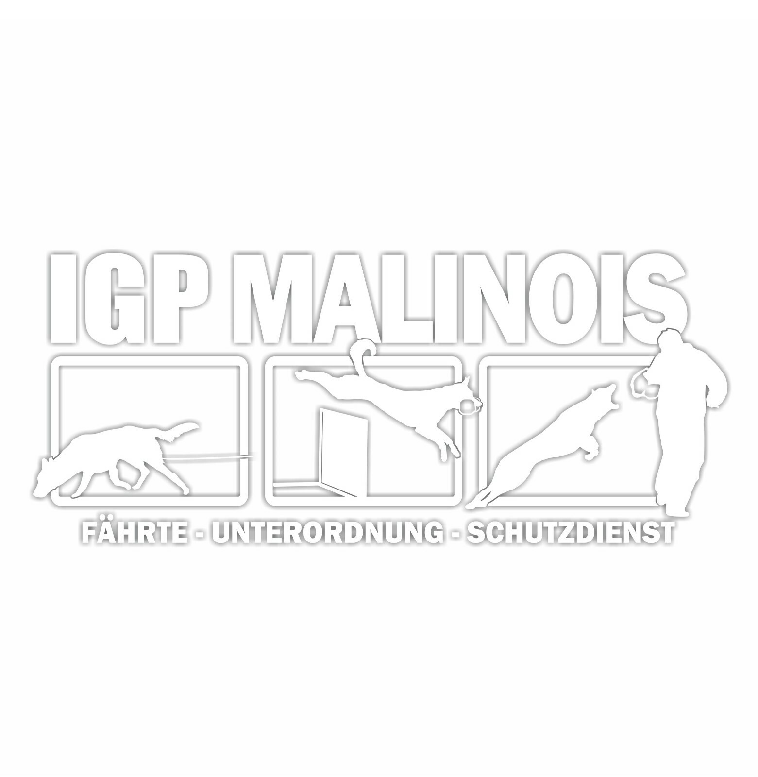 MALINOIS Belgian IGP Hundesport Autoaufkleber K9 Hund SIVIWONDER IPO ...