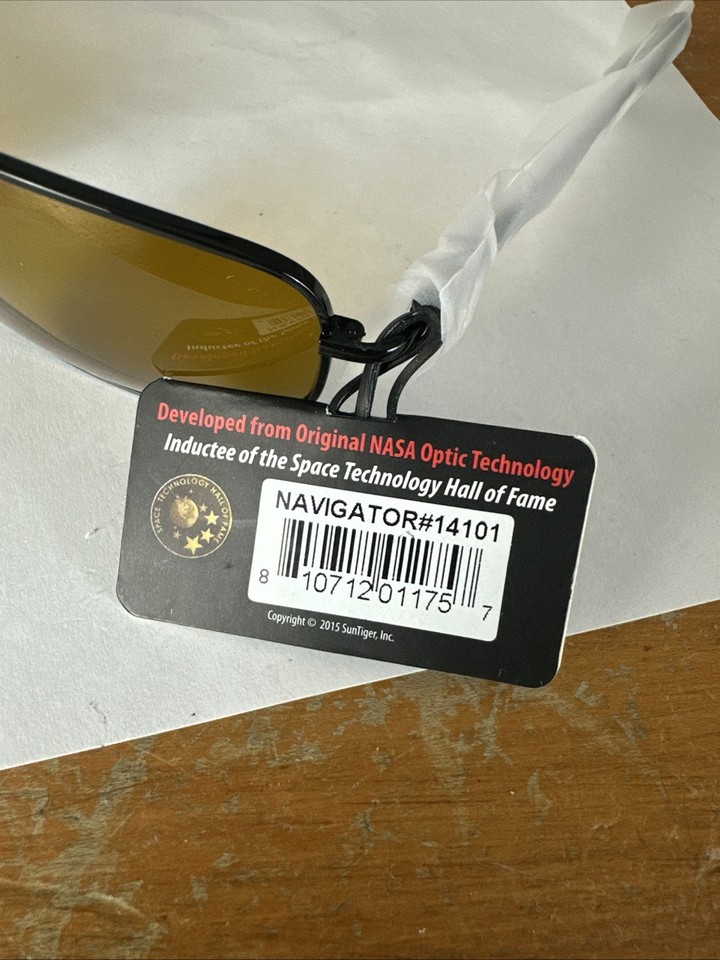 Eagle Eyes Navigator Aviator Trilenium Lens Black Rims Sunglasses ...