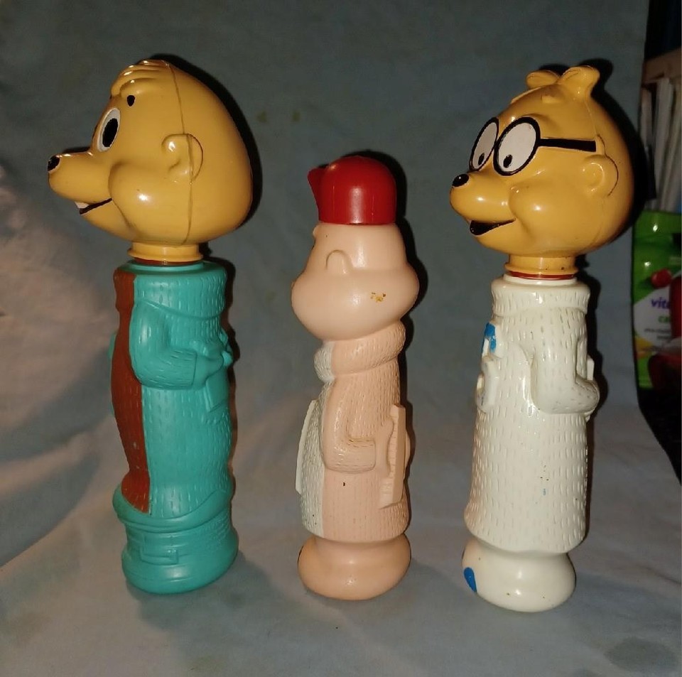 Vintage 1960s Colgate Soaky 3 Alvin & The Chipmunks Bubble Bath Toy ...