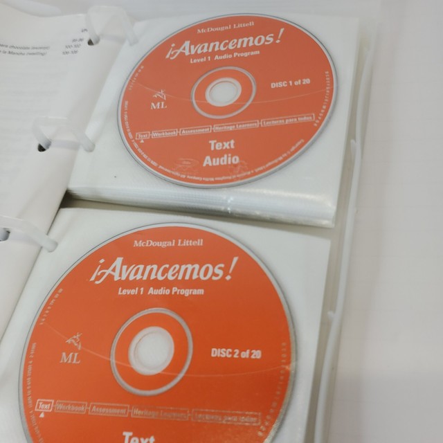 Avancemos Ser.: ?Avancemos! : Audio CD Program Levels 1a/1b/1 by ...