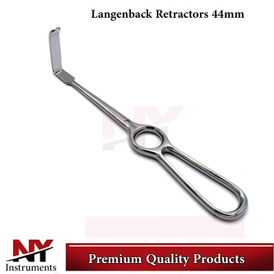 Dental Langenbeck L-Shaped Surgical Retractor Soft Tissue Retraction ...