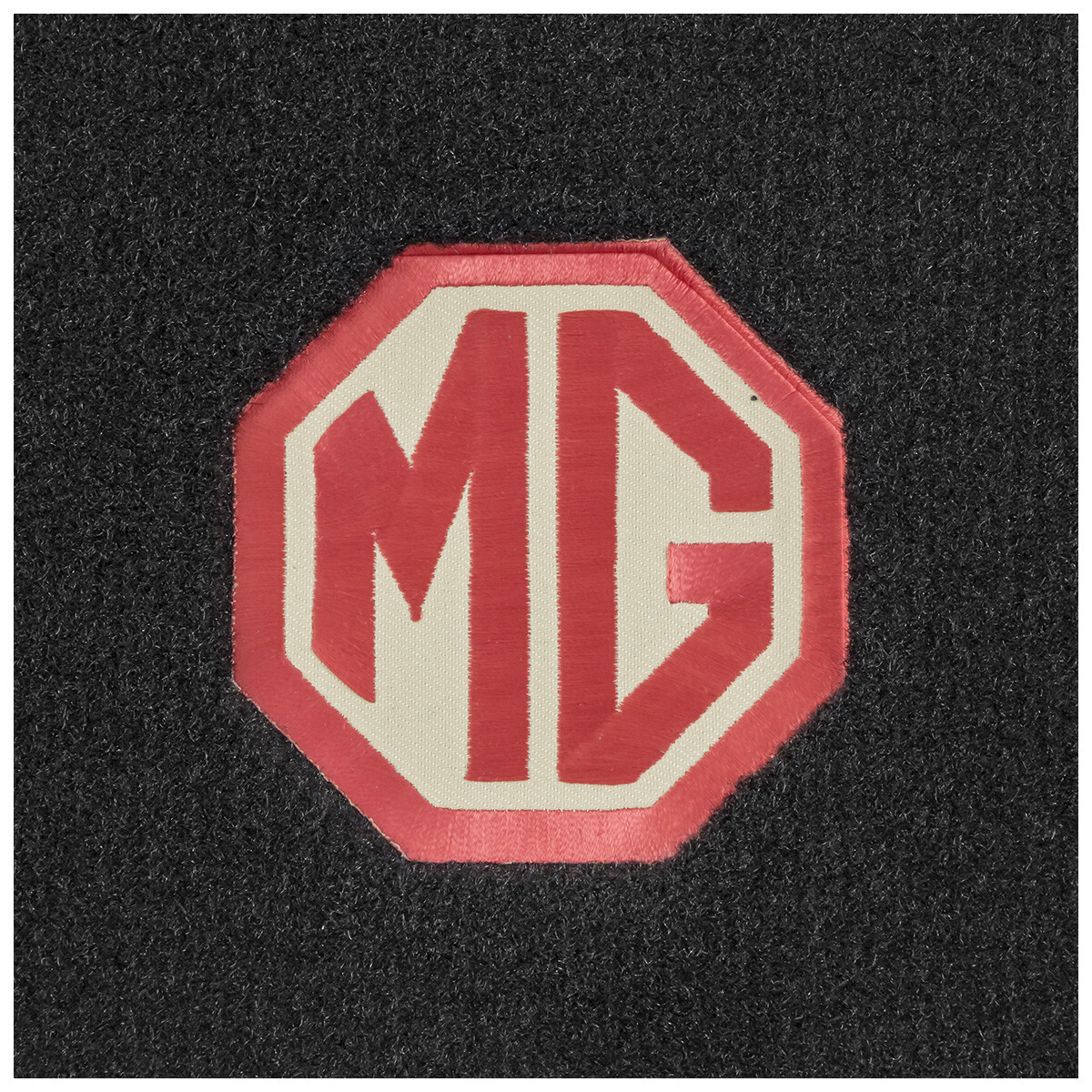 MGB / MGB GT Footwell Over Mats MG logo Black 1968-80 4 synchro Part no ...