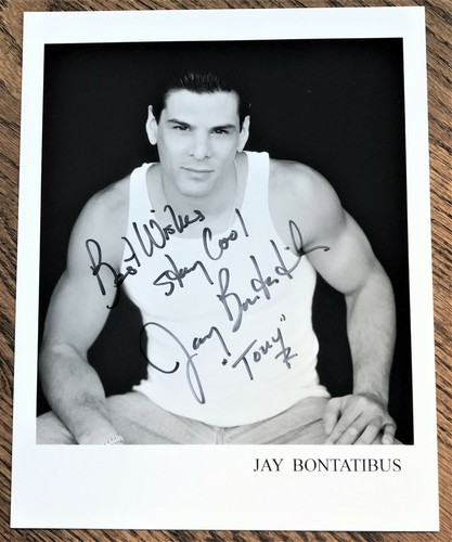JAY BONTATIBUS 8 X 10 Signed Photo THE YOUNG AND THE RESTLESS GENERAL ...