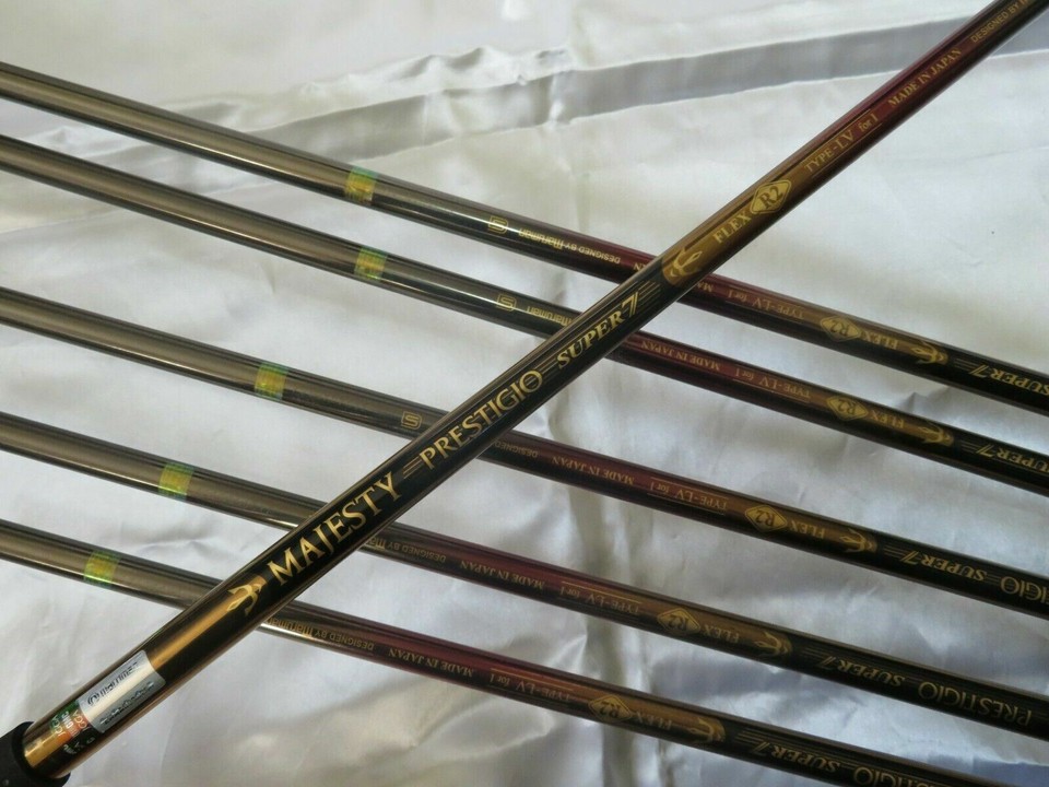 SENIOR R2-FLEX MARUMAN GOLF CLUB MAJESTY PRESTIGIO SUPER 7 6PC IRONS ...