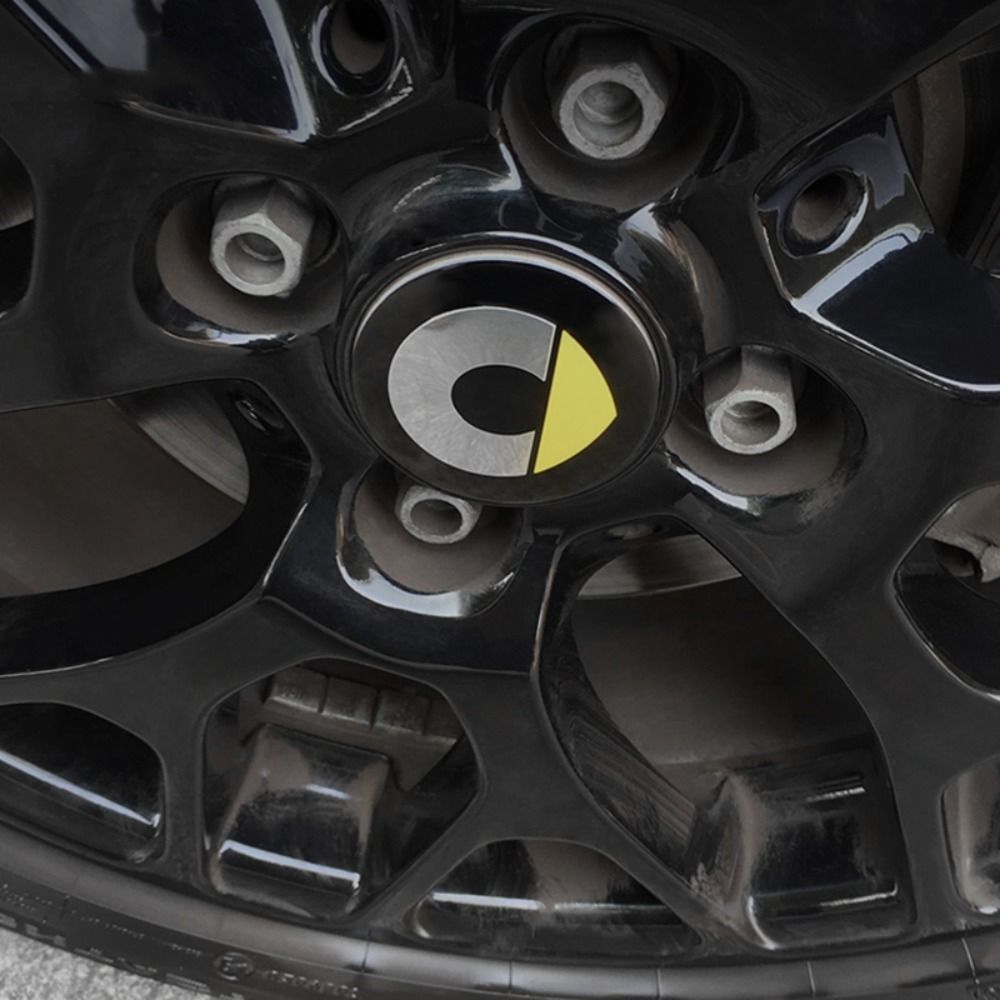 56mm Tire Badge Modification Stickers Car Decoration Car Wheel Sticker ...