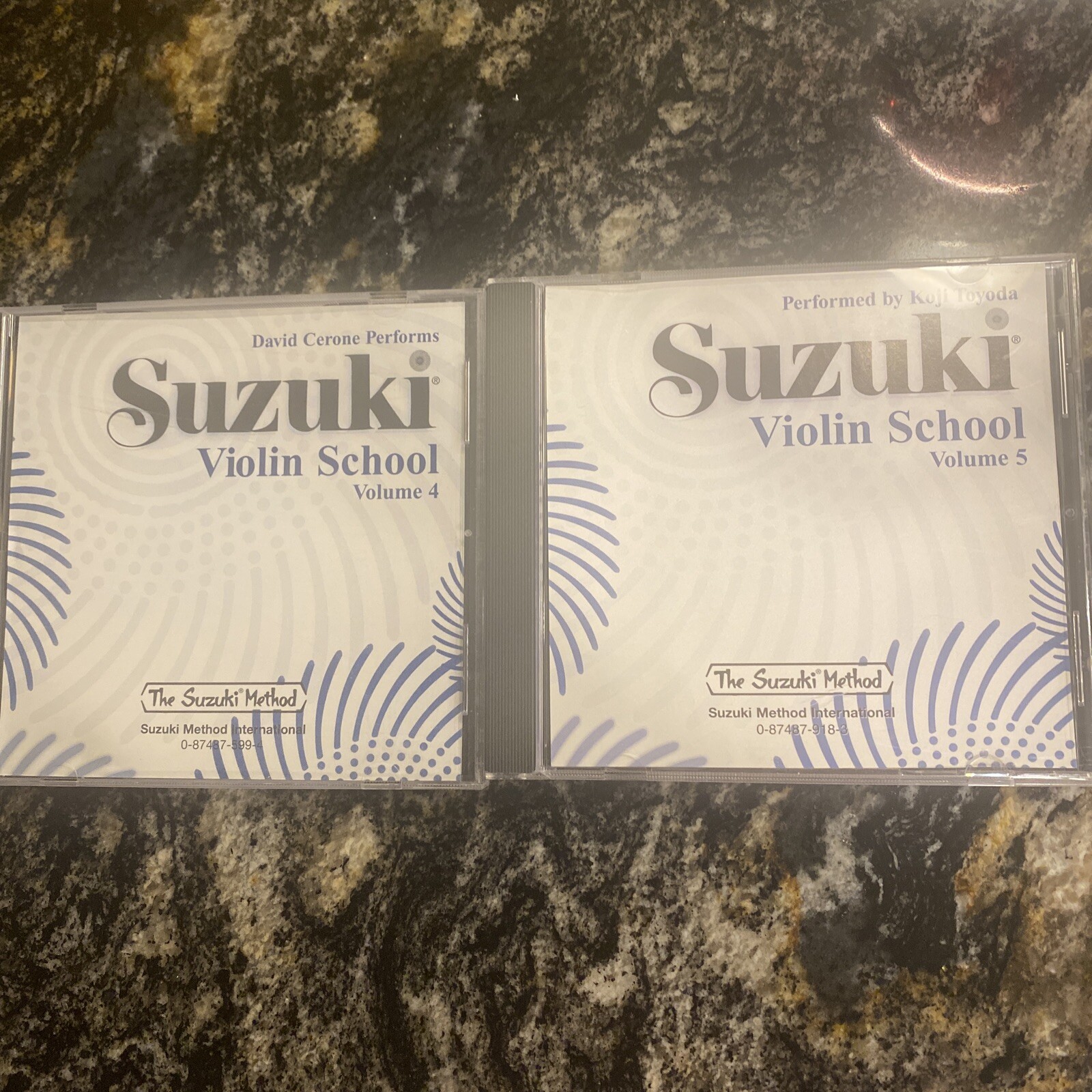 Suzuki Violin School CDs Volume 4 & 5 Performed by David Cerone & Koji ...
