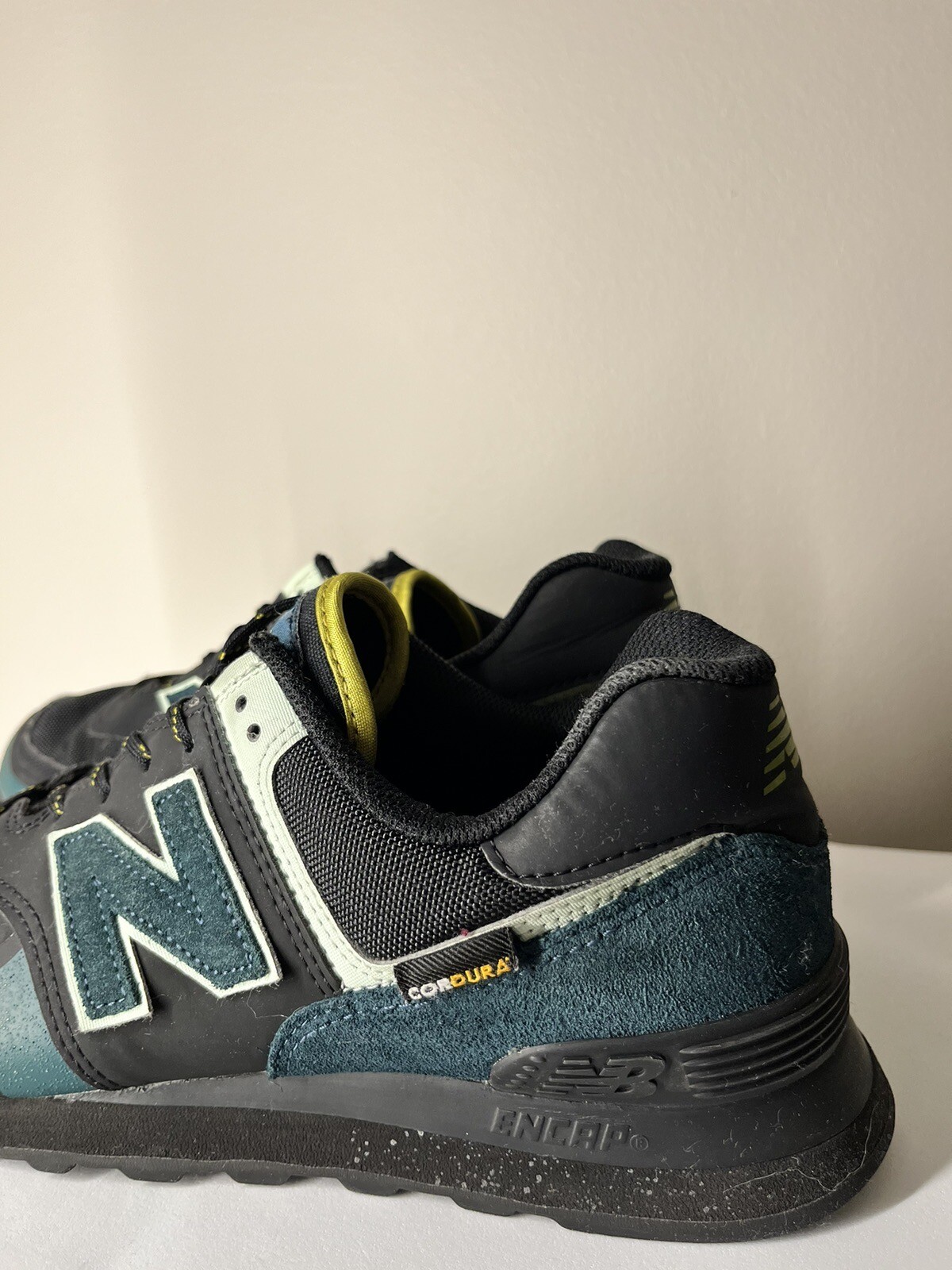 New Balance 574 Trek All Terrain Black /Green Men's S… - Gem