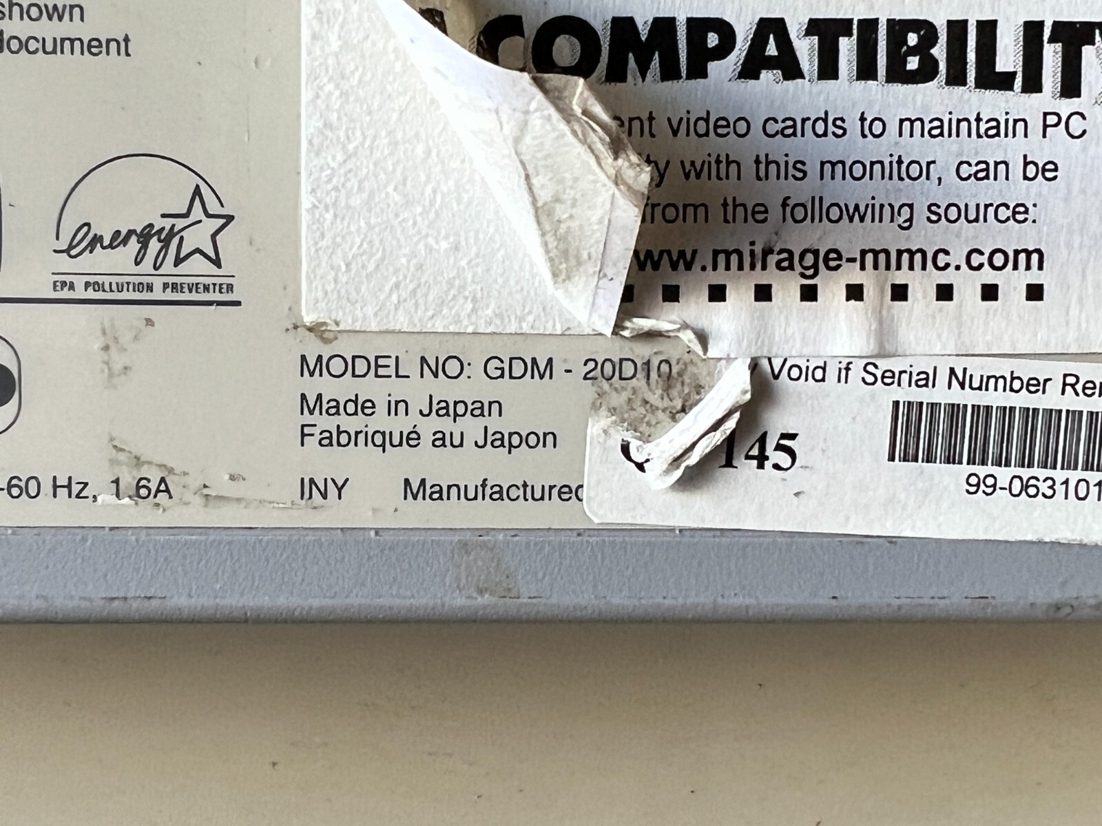 Vintage SUN 20" Premium (SONY) GDM-20D10 Computer Monitor | eBay