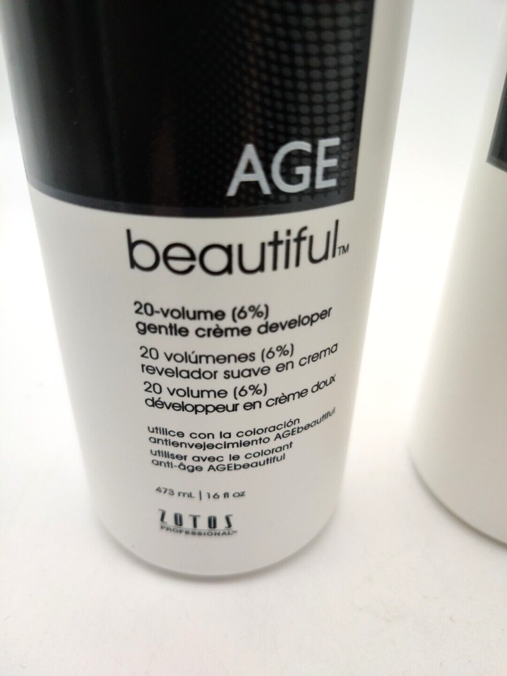 AGE Beautiful Gentle Creme Hair Developers | for Permanent Hair Color ...