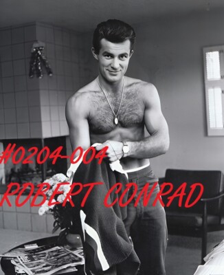 VINTAGE MALE PORTRAIT-#0204-004 -ROBERT CONRAD 1965-HIGH RESOLUTION | eBay