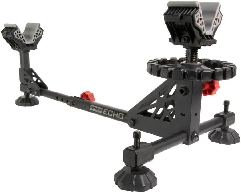 Durable adjustable rifle shooting rest with steel frame and non-slip ...