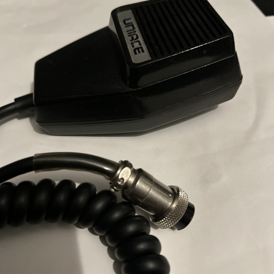 CB radio microphone with ‘Uniace’ logo. Untested | eBay UK