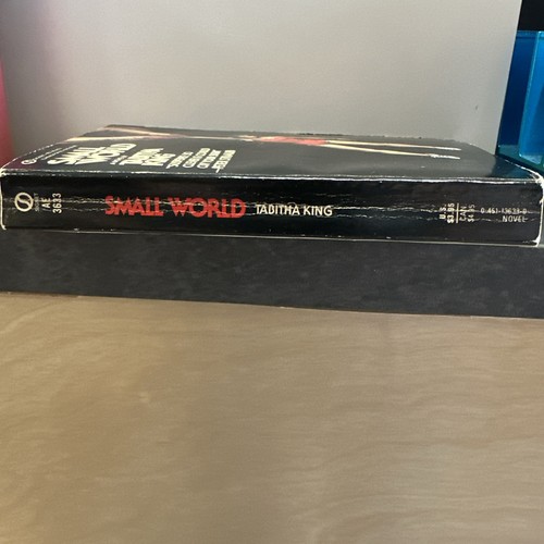 Small World by Tabitha King. 1st pb printing 1982. Horror. Stephen King ...