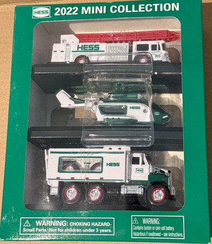 NEW 2022 Hess Mini Truck Collection Fire Truck Helicopter Armored Car ...