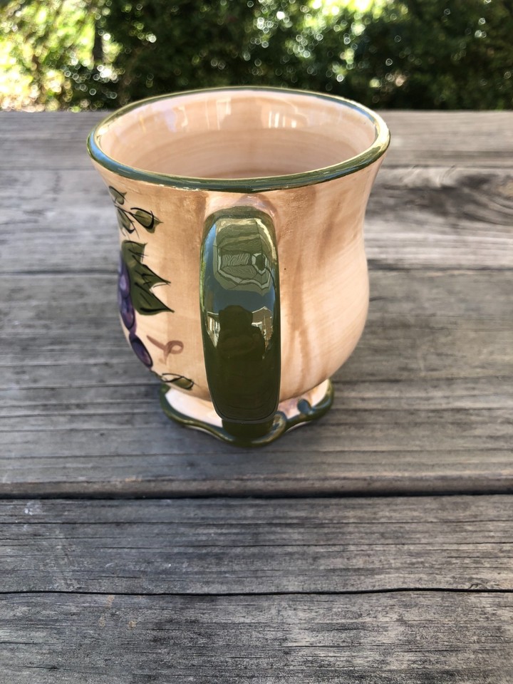 Granada Home Trends Coffee/Hot Chocolate/Tea Mug - Pear Plum Grapes - 5 ...