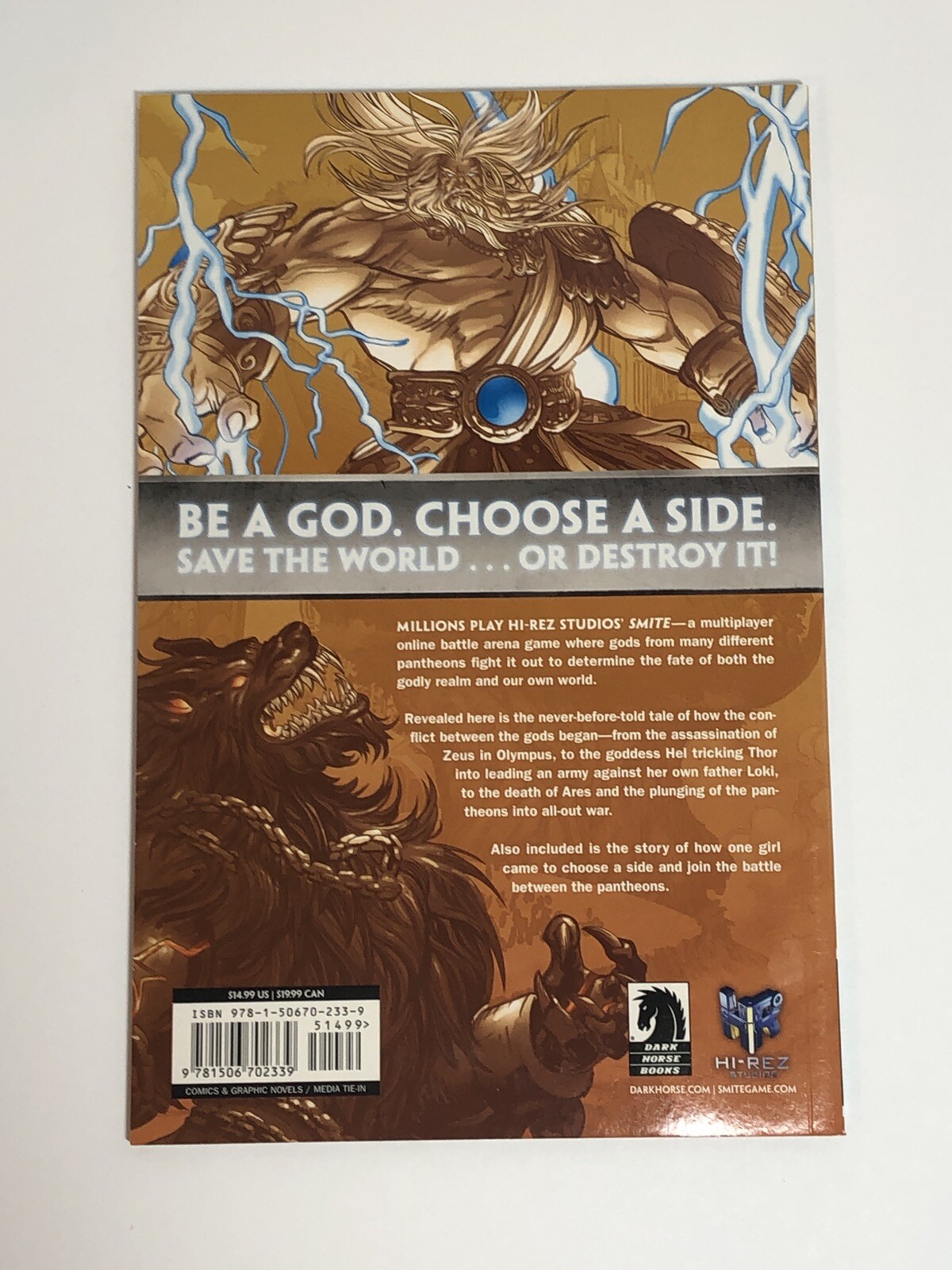 Smite: the Pantheon War (Dark Horse Comics 2016) for sale online | eBay