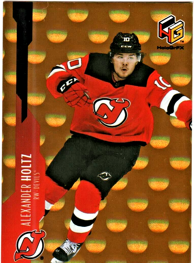 ALEXANDER HOLTZ RC 21-22 HOLOGRFX GOLD ROOKIE # HG-10 UD EXTENDED ...