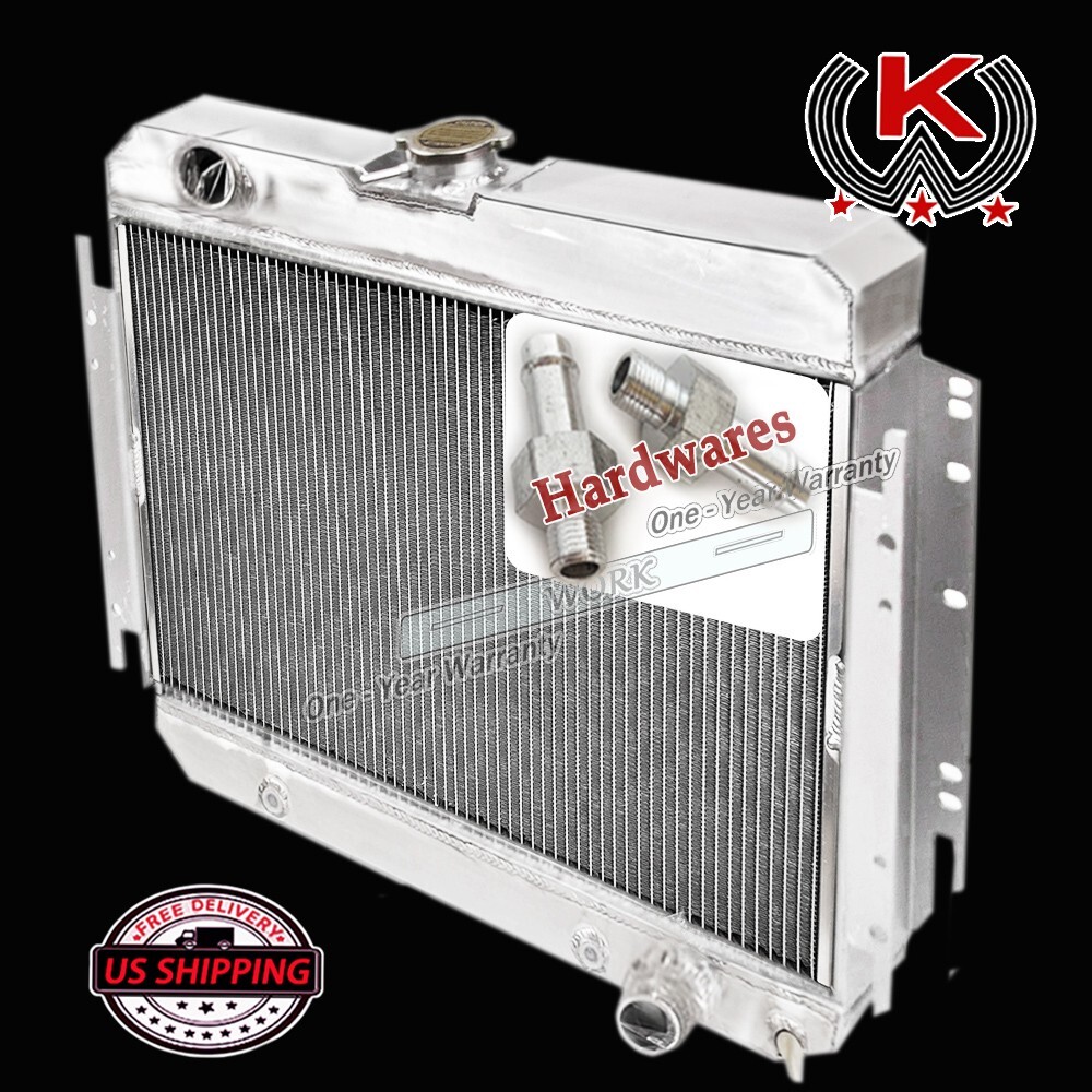 Cooling Radiator for 63-68 Chevy Impala Bel Air Biscayne/64-67 EI ...
