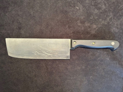 Stainless Steel Vegetable Cleaver Plastic Handle | eBay