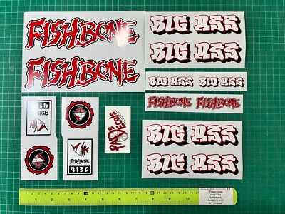 Fishbone Bmx sticker decals | eBay