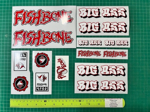 Fishbone Bmx sticker decals | eBay