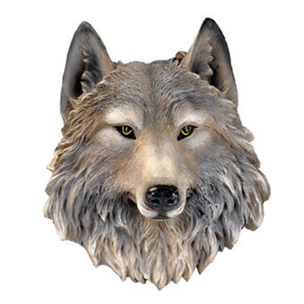 Wall Mount Hanging Animal Head Ornament Decoration Resin Realistic ...