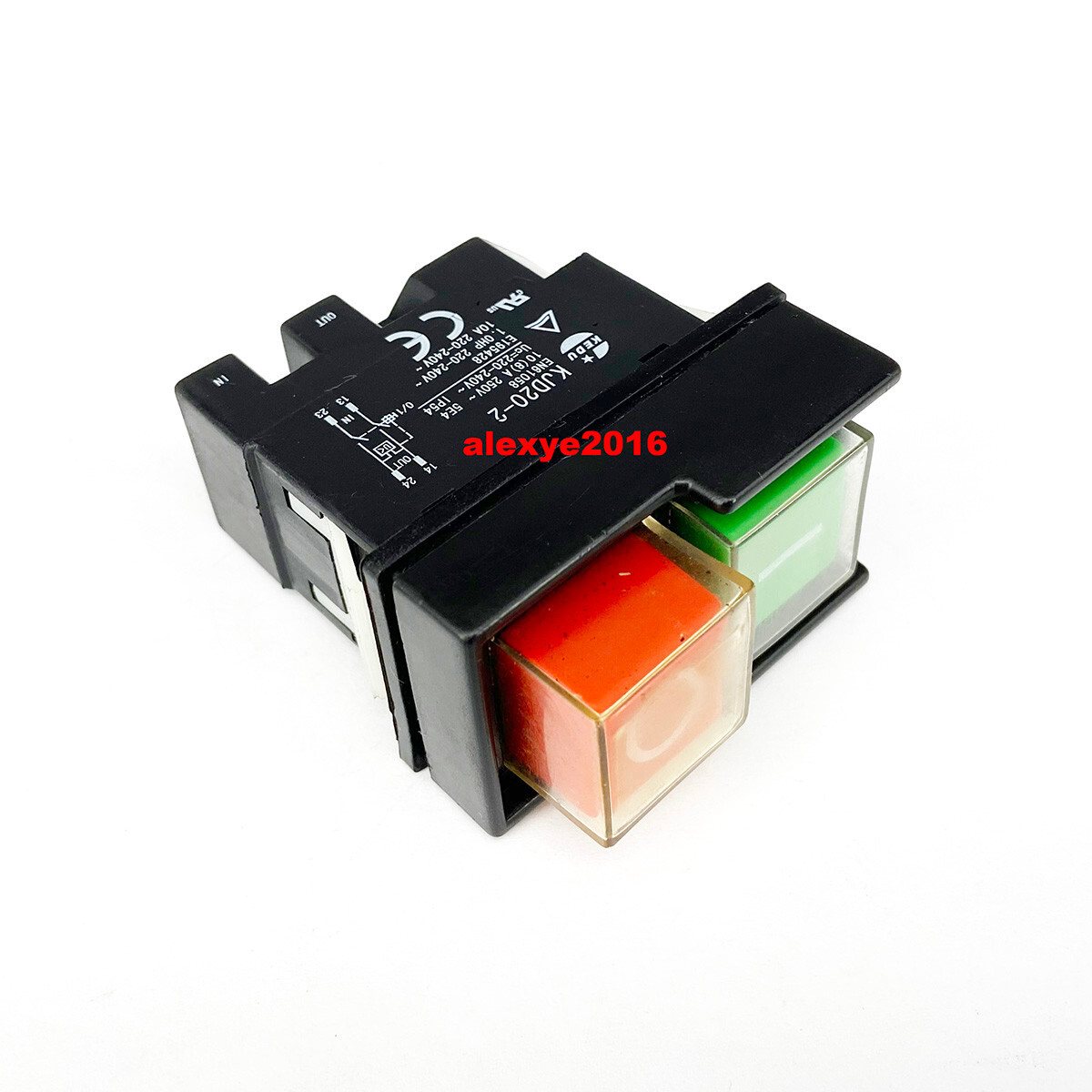 KEDU KJD20-2 Switch 4 Pins EN61058 E195428 250VAC / 220-240VAC | eBay
