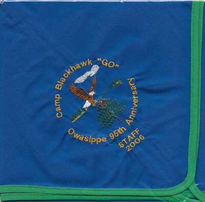 2006 Camp Blackhawk Staff Owasippe Chicago Area Council Neckerchief Boy ...