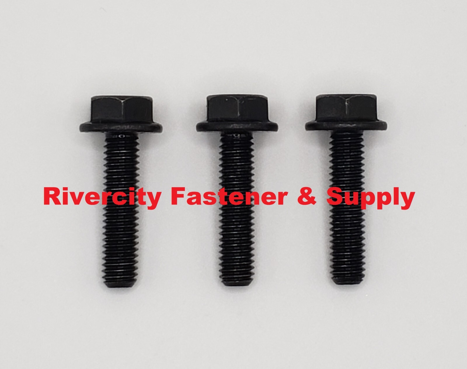 (20) M6-1.0x25 Flange Bolts M6x25 DIN 6921 6mm x 25mm Screws M6x1.0 x ...