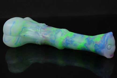 NEW Bad Dragon CHANCE FLARED Fantasy MEDIUM Silicone Dildo AURORA UV ...