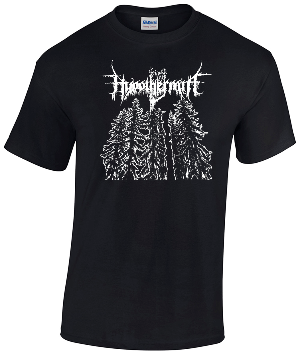 HYPOTHERMIA T-shirt dsbm abyssic hate kall apati happy days nyktalgia ...