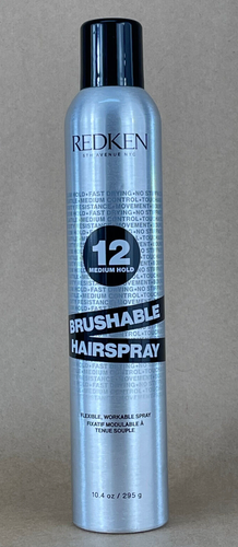 Redken 12 Medium Hold Brushable Hairspray Flexible Workable Spray 10.4 ...