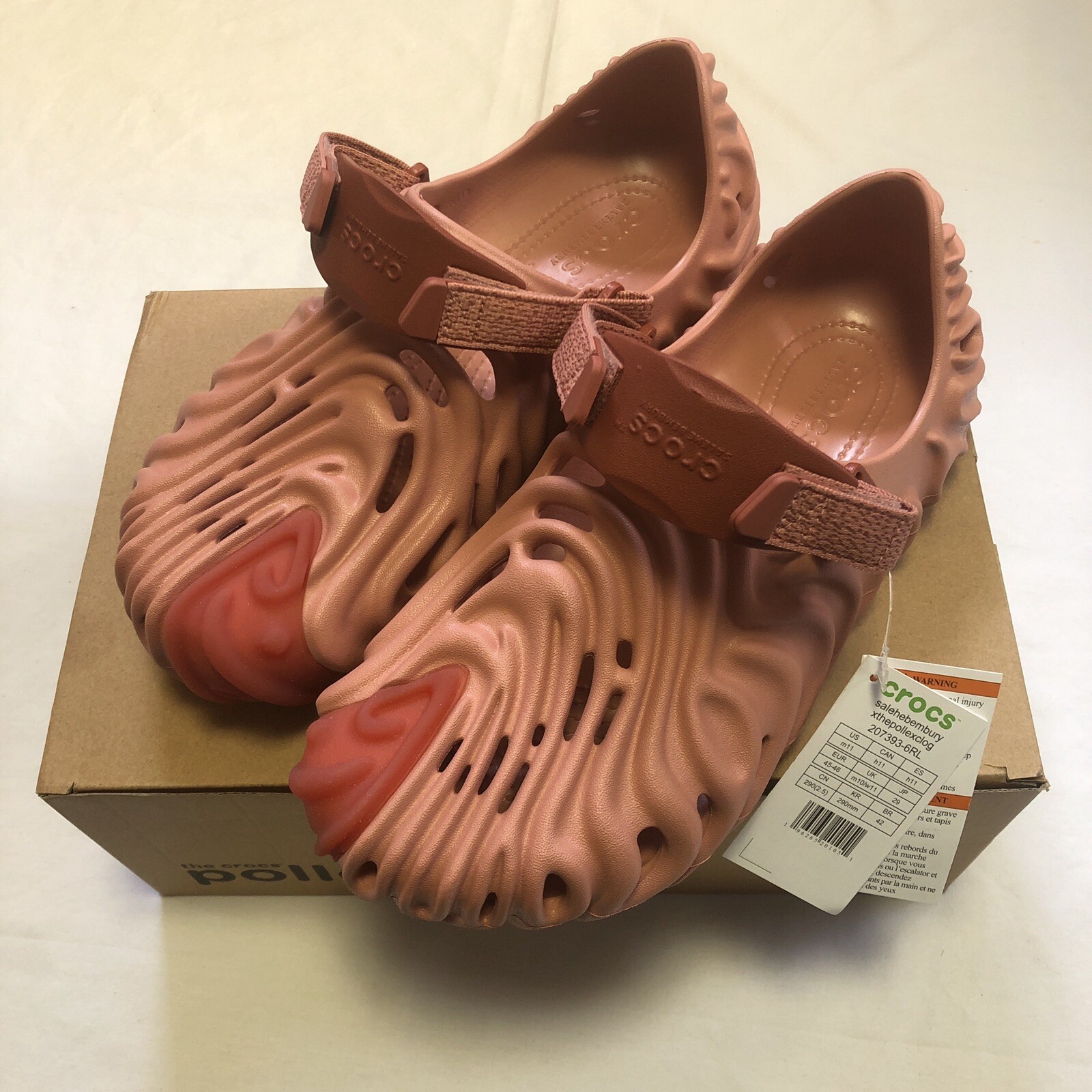 Crocs Salehe Bembury X The Pollex Clog Kuwata Pale Bush Mens Size 11 ...