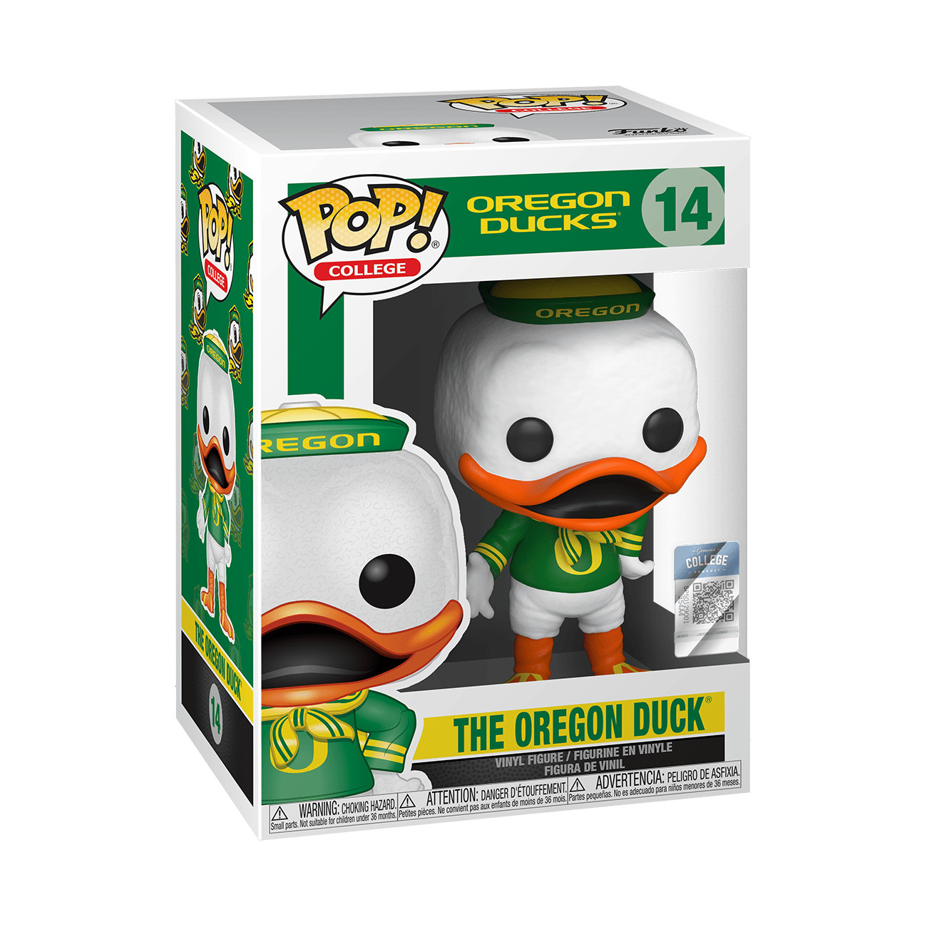 Funko Pop! Vinyl: College Mascots - The Oregon Duck #14 for sale online ...
