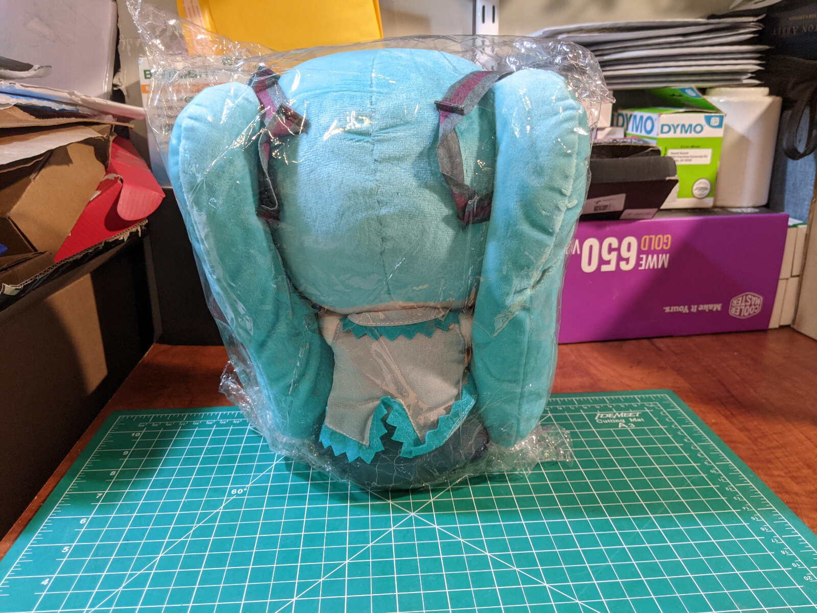 #9F9101 Japan Anime Plush Doll Vocaloid Hatsune Miku New Fumo pose