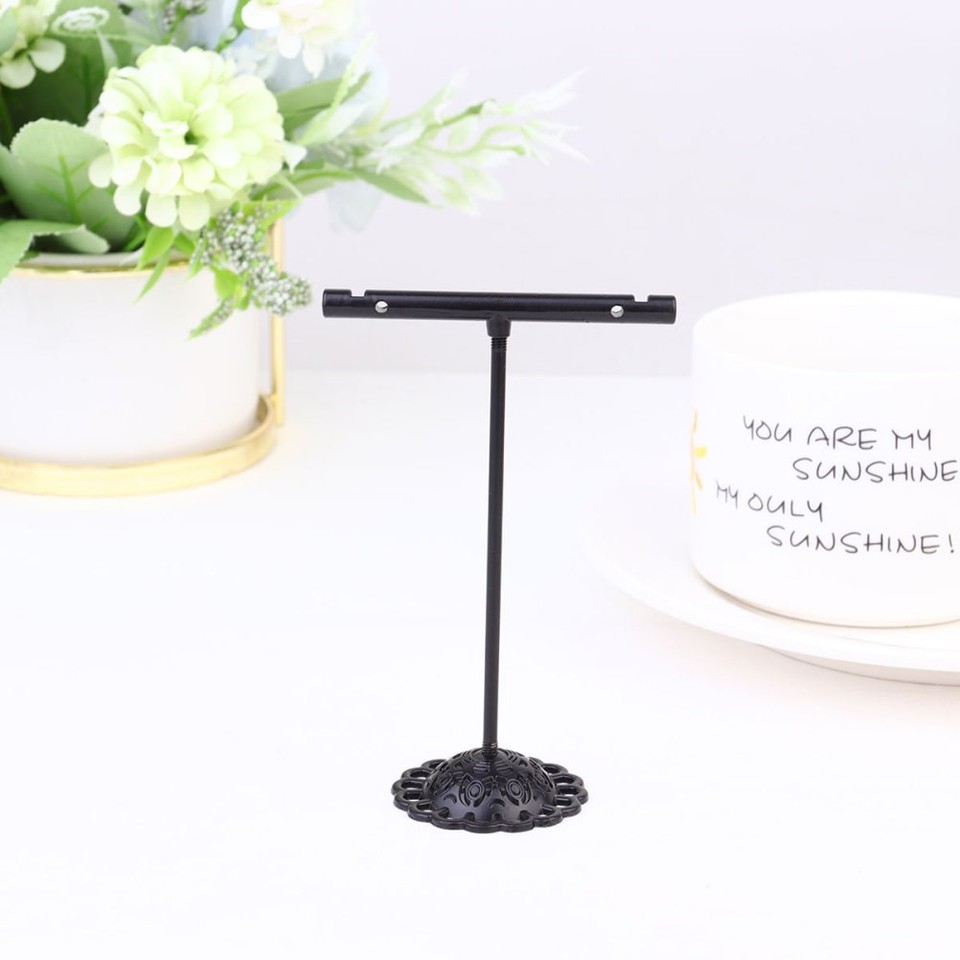 3 Pcs Earring Organizers Earrings Display Rack Iron Holder T Shape ...