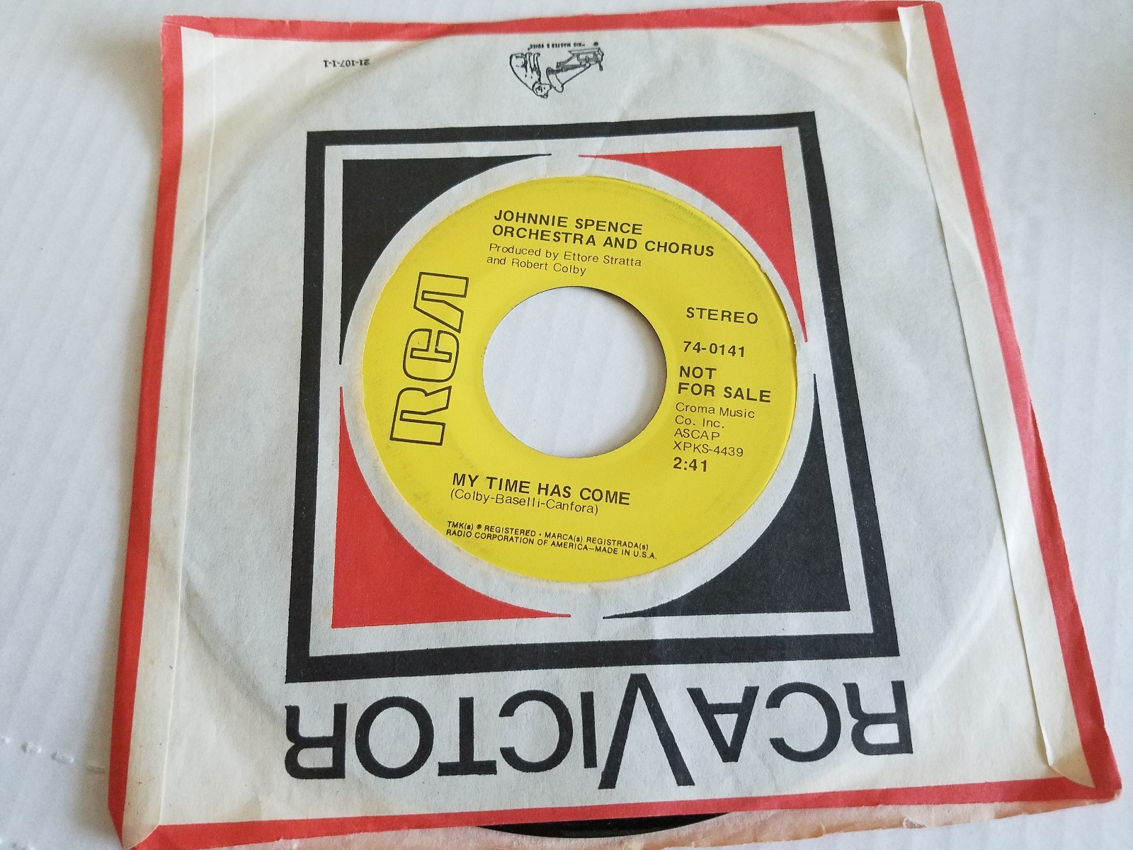 JOHNNIE SPENCE ORCHESTRA - Marry Me! / My Time Has Come 1969 JAZZ POP ...