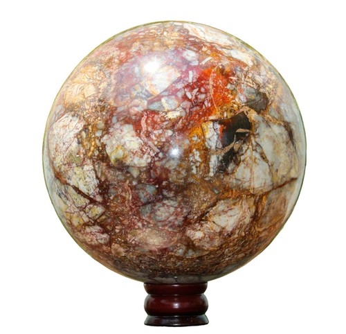 XL Red Picasso Jasper Crystal Healing Reiki Metaphysical Stone Sphere ...