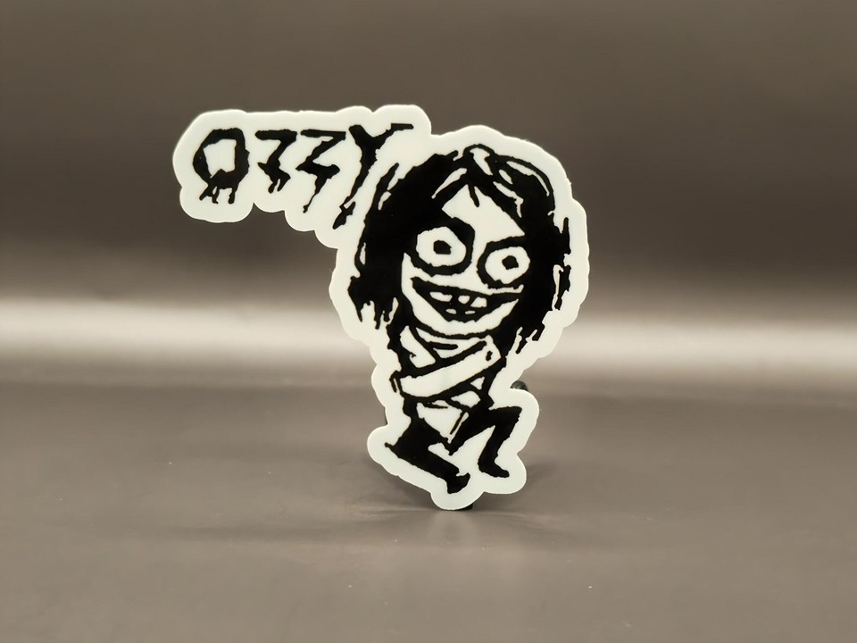 Ozzy Osbourne Vinyl Stickers Black Sabbath Heavy Metal Prince Of ...