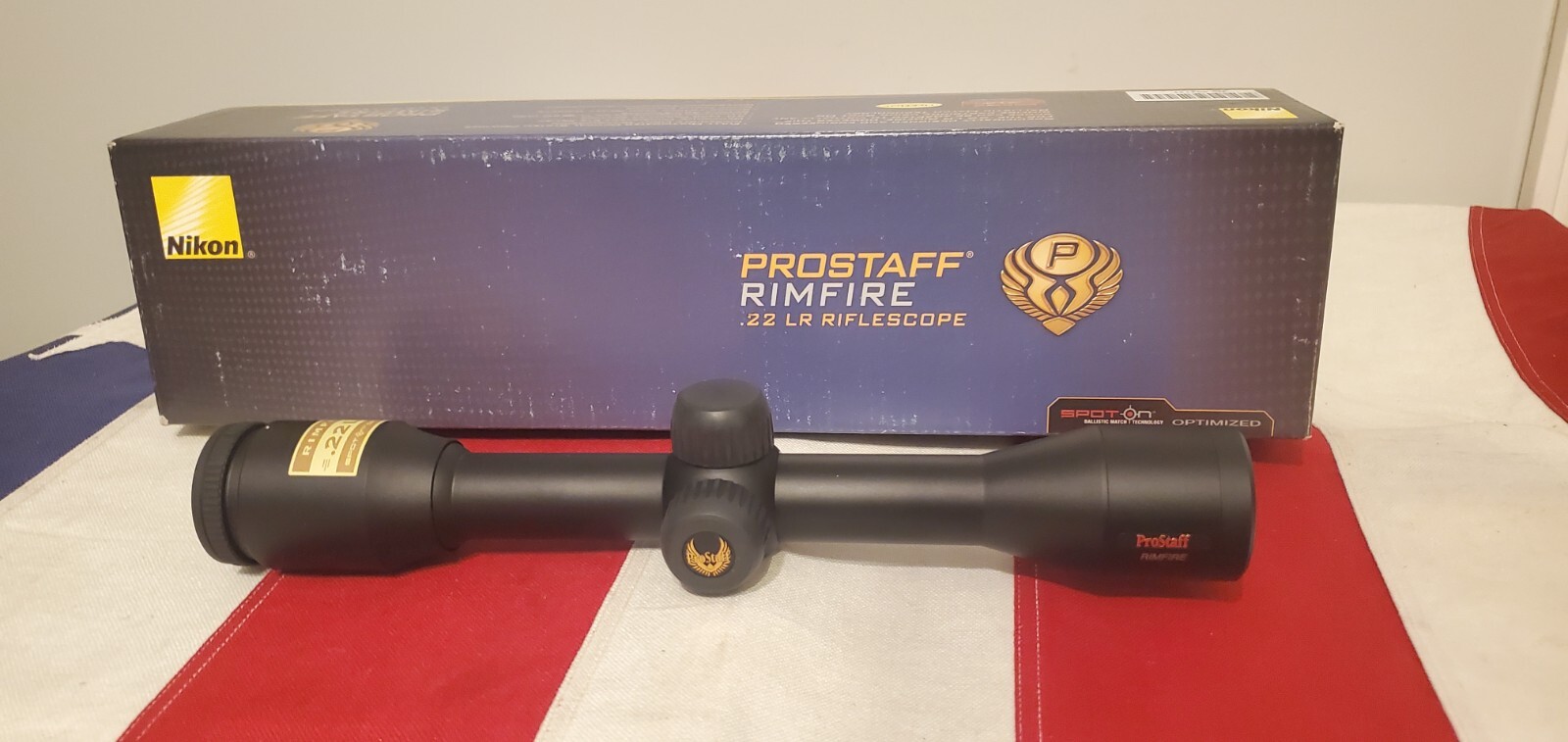 Nikon Prostaff Rimfire 4x32 Matte NP Rifle Scope Duplex Reticle New | eBay