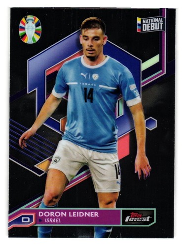 Topps Finest Road to UEFA Euro 2024 Israel Doron Leidner | eBay.de